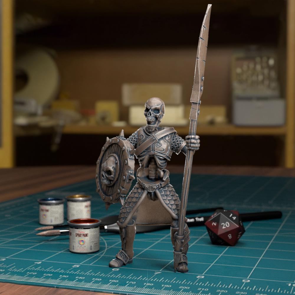 骷髅士兵3d打印模型骷髅士兵3d打印模型stl下载人物3d打印模型 Enjoying3d打印模型网